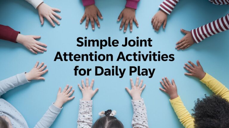 Joint Attention Activities for Daily Play - KidThinkers